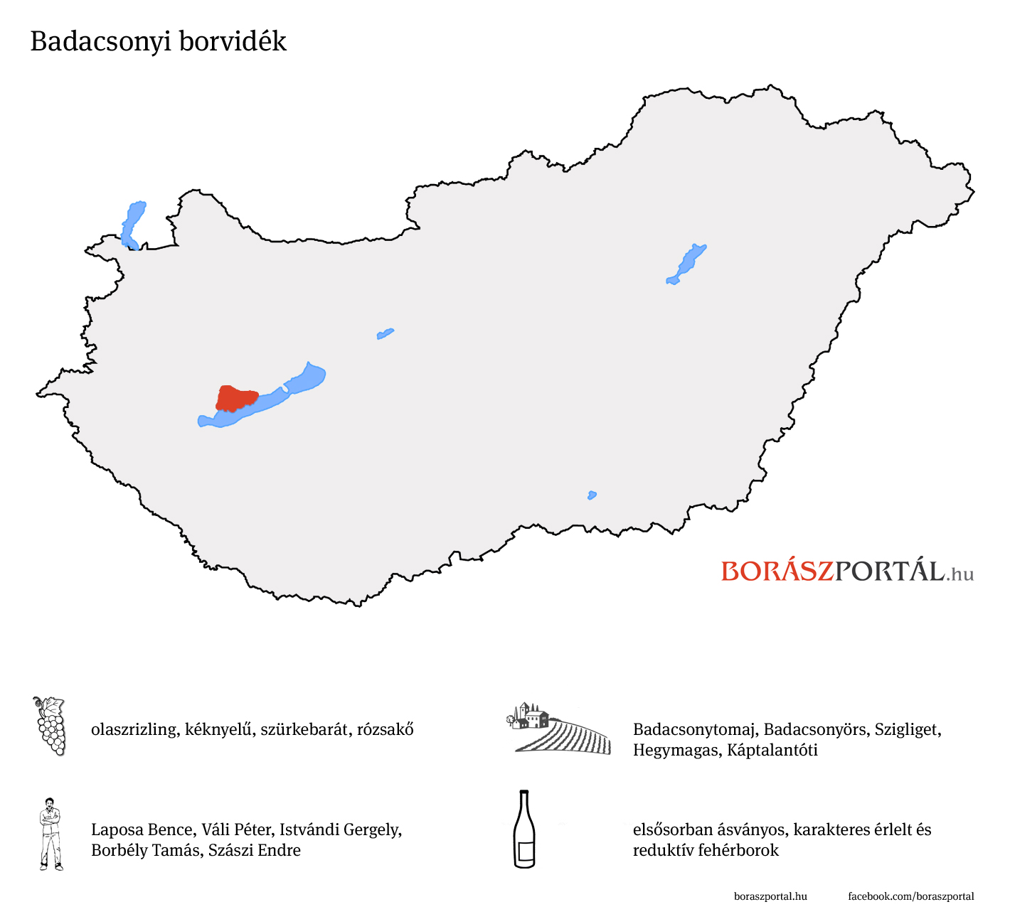 Badacsonyi borvidék bemutatása – Borászportál.hu